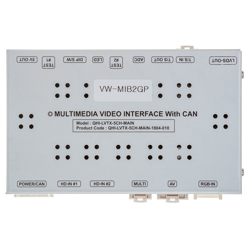 Video Interface for Volkswagen/Skoda with MIB2 Head Unit of 2017~ MY ...