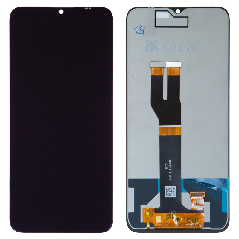 LCD compatible with Nokia G11, G21, (black, without frame, High Copy ...