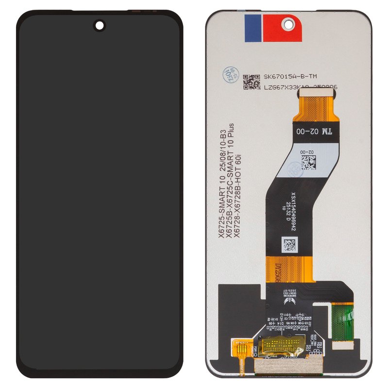 LCD compatible with Infinix Hot 60 (X6726), Smart 10 (X6725), Smart 10 ...